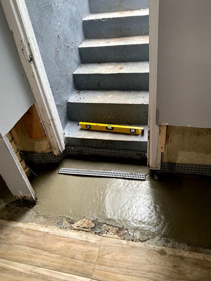 Waterproofing A Finished Basement In Fords, NJ - All County Waterproofing